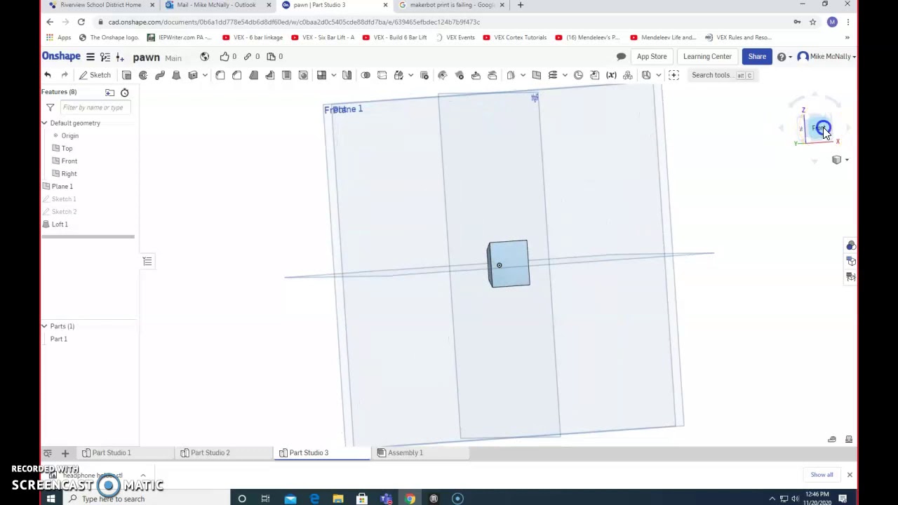 OnShape - Chess Piece - Assembly - Loft - YouTube