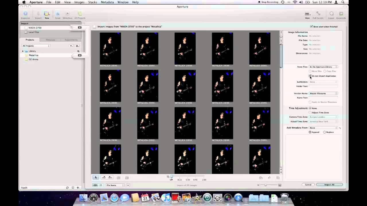 Advanced Aperture Screencast 1 - YouTube