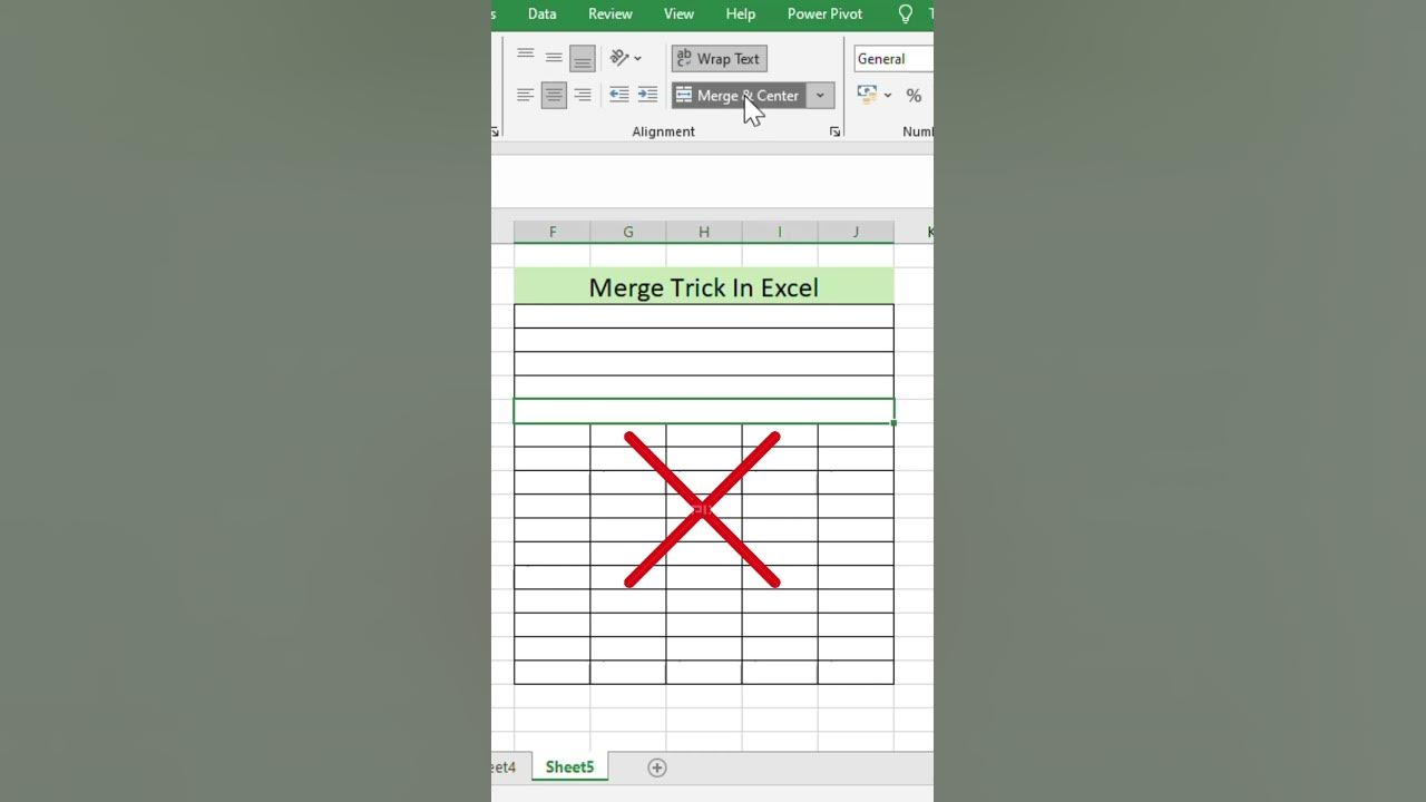 Cell Merge Tricks in Excel @computer1r #excel #exceltips #exclusive #excelhacks - YouTube