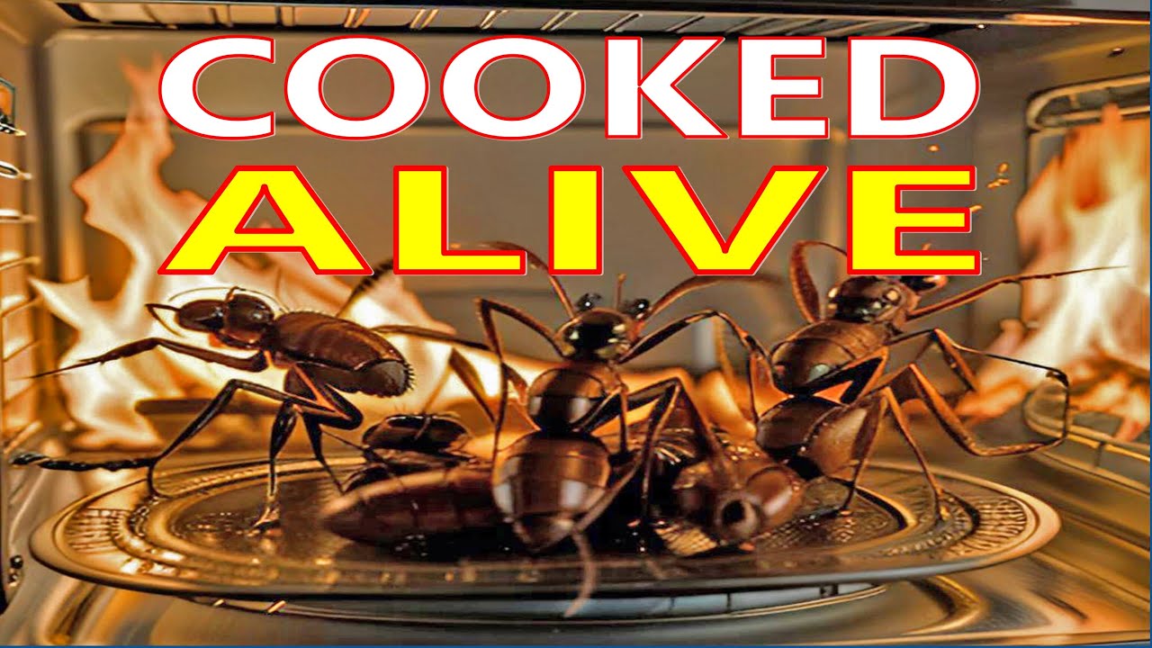 Here's What Happened When I Cooked Live Ants in a Microwave - YouTube