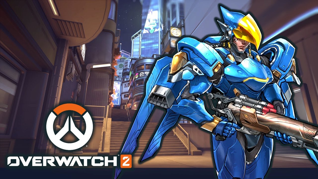 Back To Basics - Pharah on Busan - Overwatch 2 Gameplay - YouTube