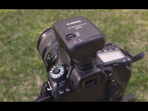 Canon 80D GPS - YouTube