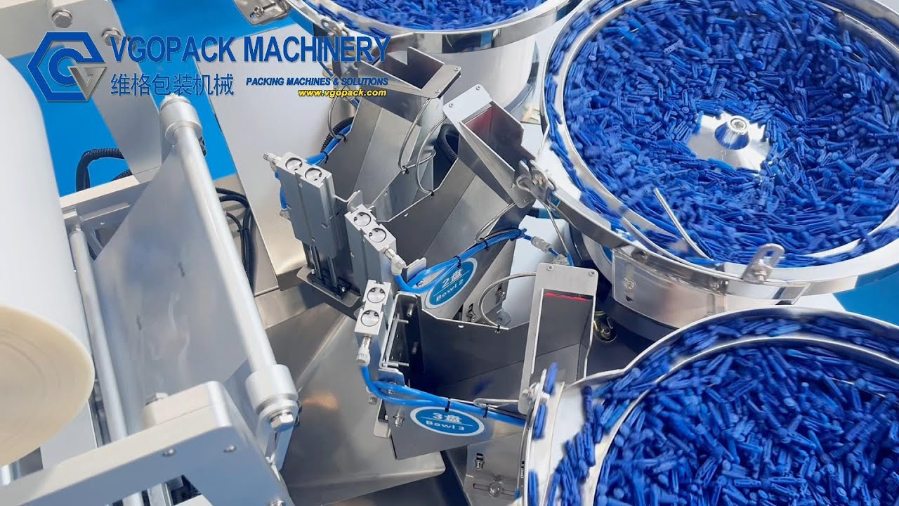 VGOPACK | Lancet Packing Machine, Vibration Feeder Bowls Counting ...