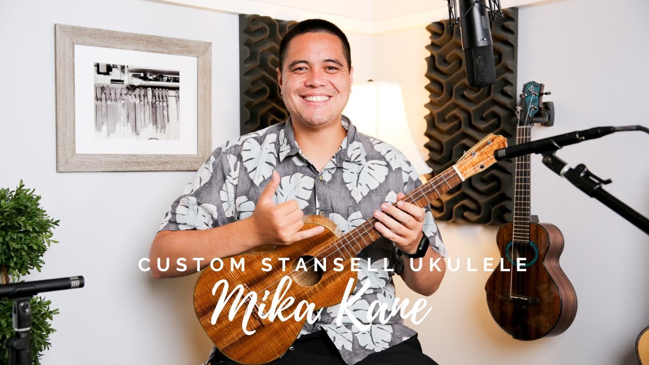 Custom Stansell Ukulele | demo by Mika Kane - YouTube