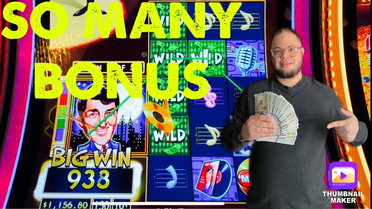 This slot machine PAYS LIKE AN ATM MACHINE 🎰 High limit Dean Martin BIG ...