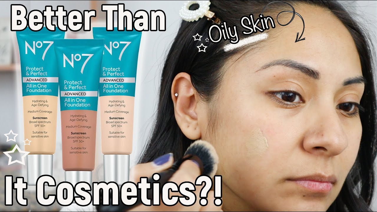 No7 Protect And Perfect Foundation Review On Oily Skin | Shade Honey ...
