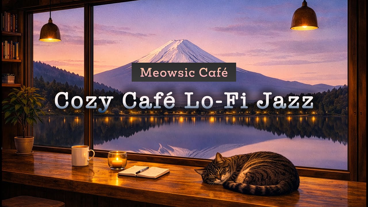 Cozy Café Lo-Fi Jazz ☕ | Study, Relax, Workflow Vibes | 1.5 Hours - YouTube