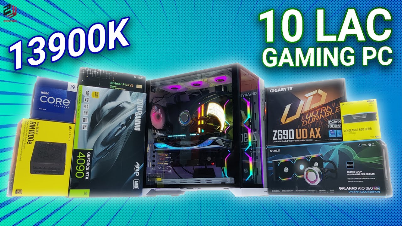 10 LAC Gaming PC Build Pakistan | i9 13900K RTX 4090 #gamingpc #zestro ...
