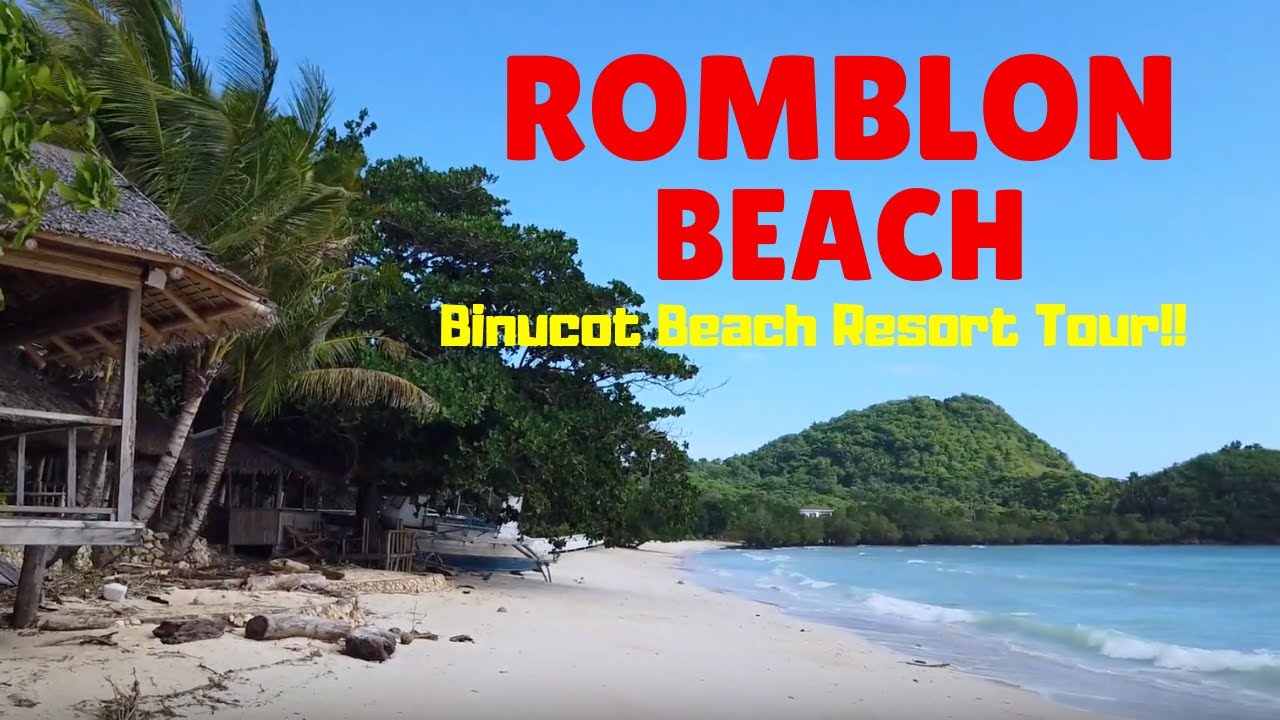 ROMBLON Philippines Beach! Binucot Beach Resort in Ferrol, Romblon ...