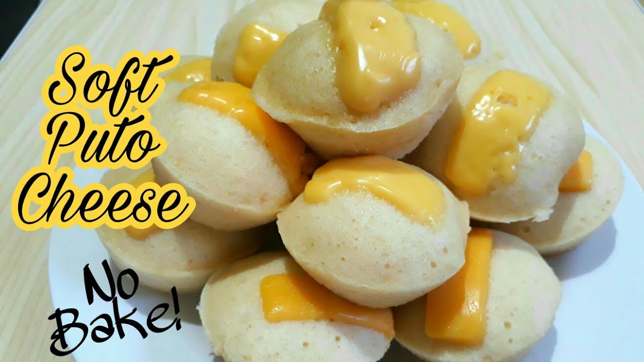 Puto Cheese | How To Make No Bake Soft Puto Cheese | Steamed Puto ...