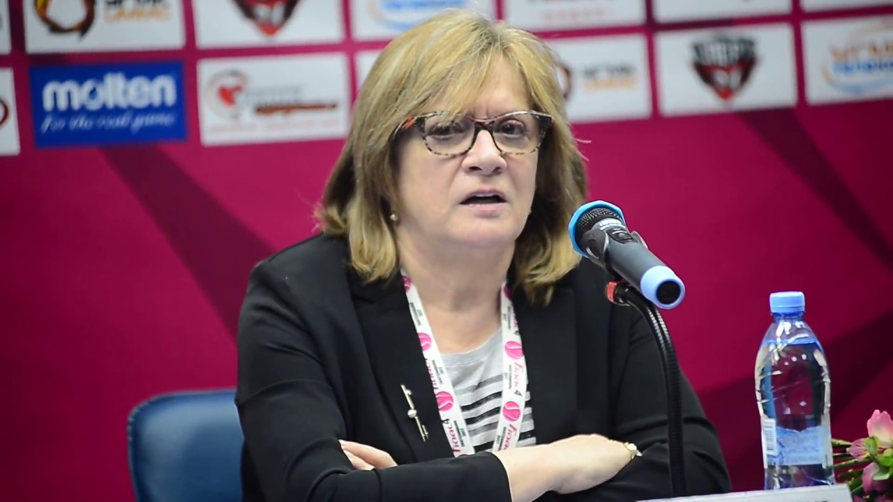 The final 4. Women's Euroleague. BC USK - BC UMMC. Press conference ...