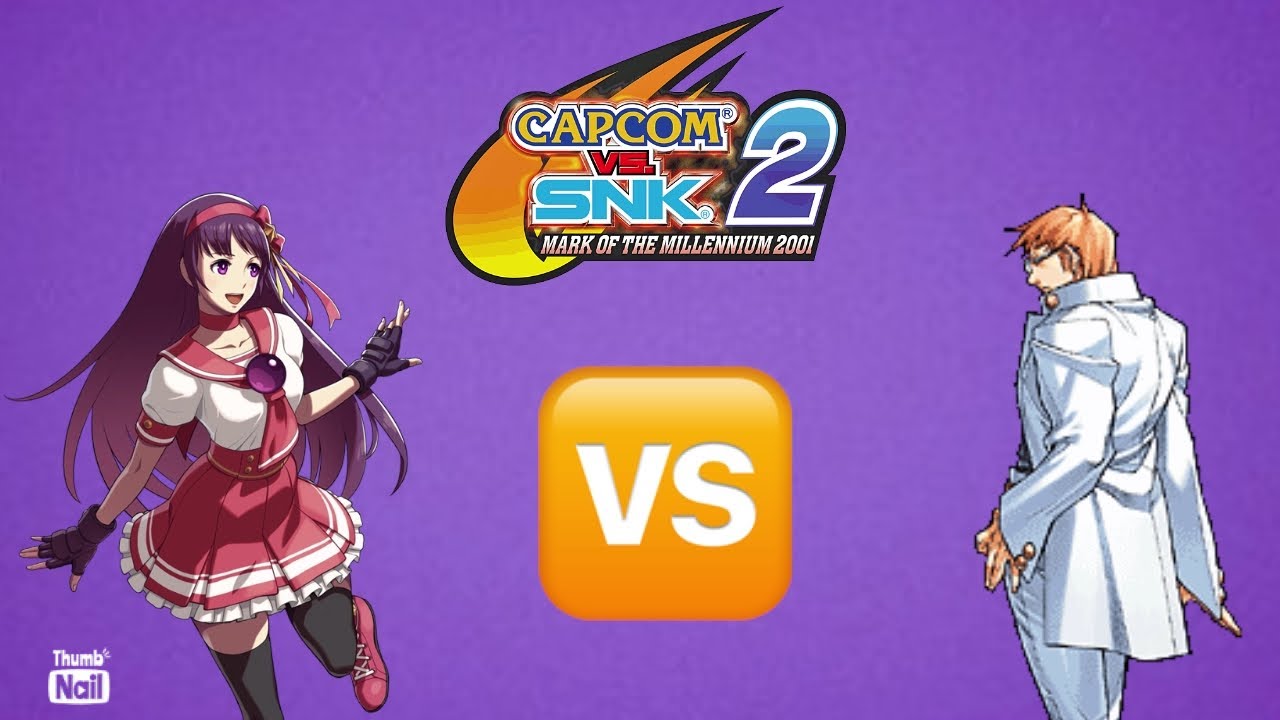 Capcom vs. SNK 2 EO (GCN) - Athena vs Kyosuke - YouTube