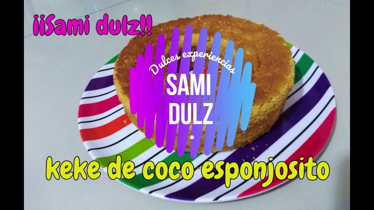 QUEQUE DE COCO ESPONJOSO - YouTube