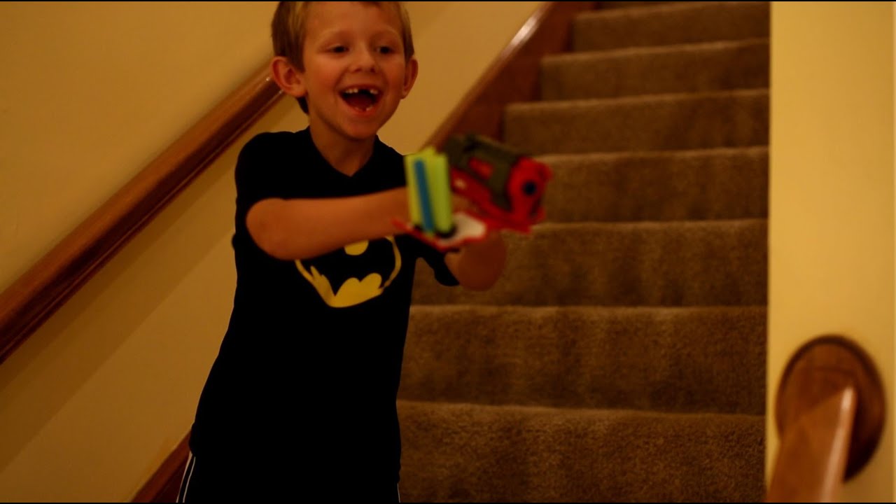Nerf Gun War with Morgan Rainey - YouTube
