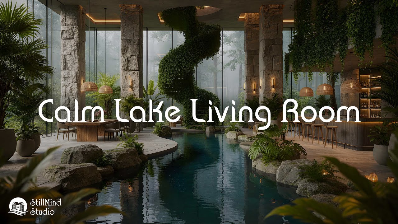 Calm Lake Living Room Ambience – Pure Ambient Soundscapes for Focus ...