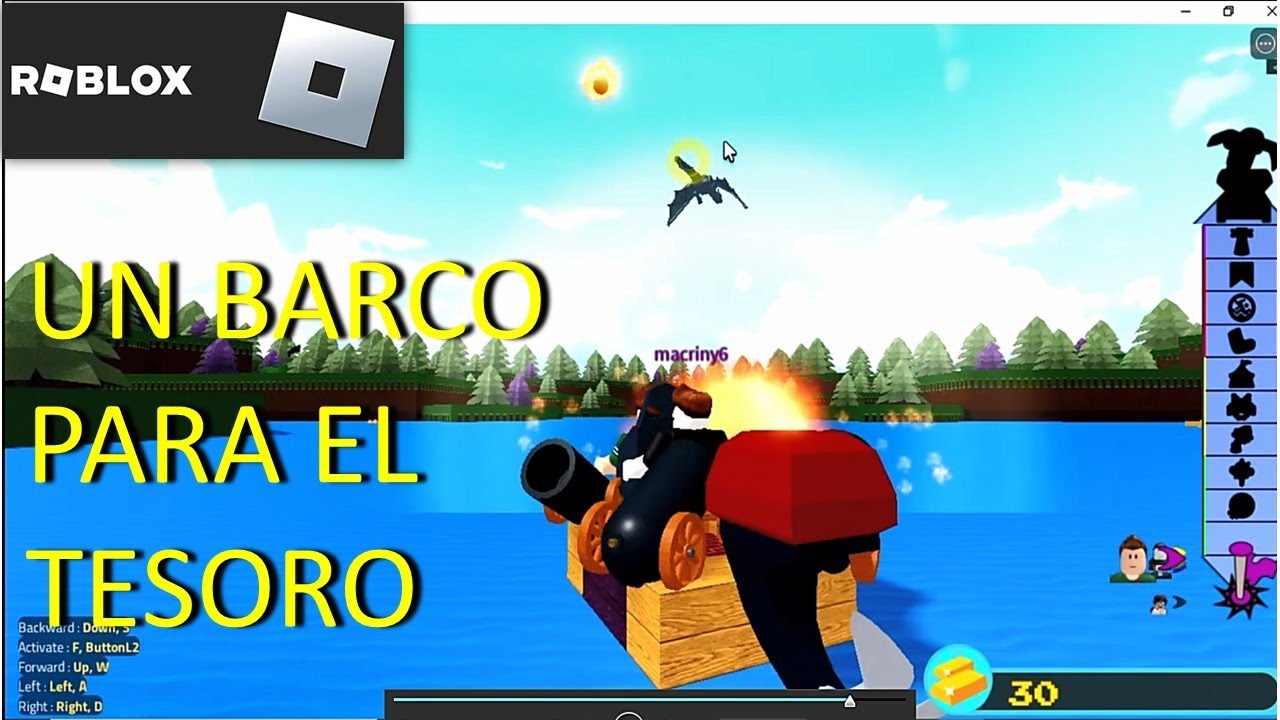 jugamos CONSTRUYE UN BARCO PARA EL TESORO de roblox - YouTube