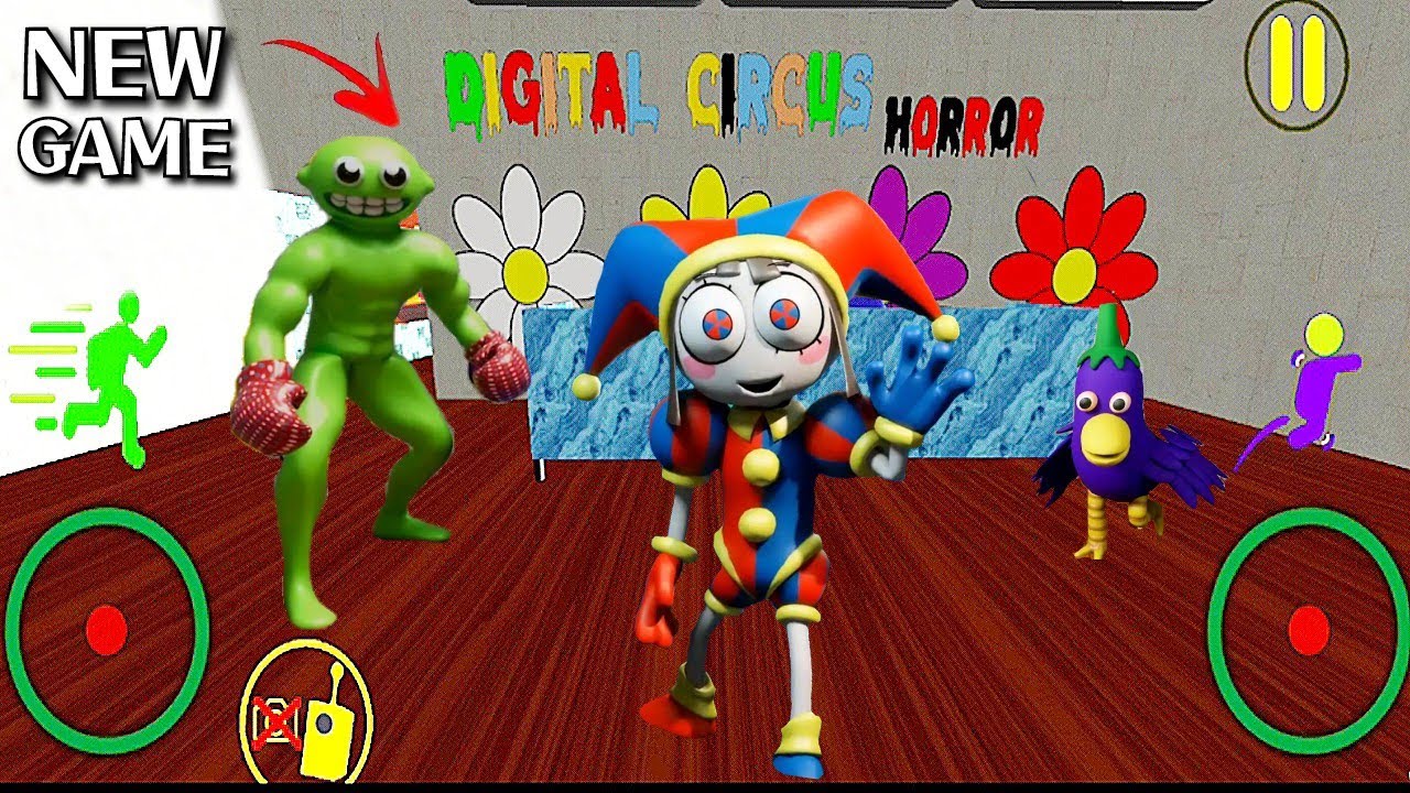 😍New GarDen of Digital Circus horror Pomni Android iOS Fullgameplay ...