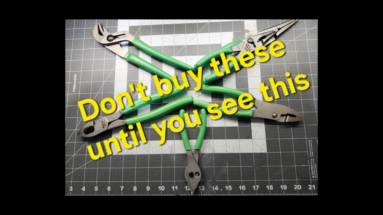 Even More Reasonably priced alternatives. Pliers edition 2. Snap On ...