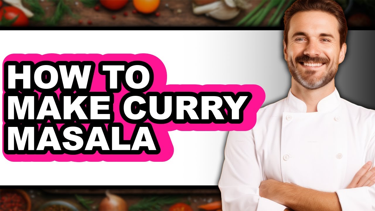 How To Make Curry Masala - Step By Step - YouTube
