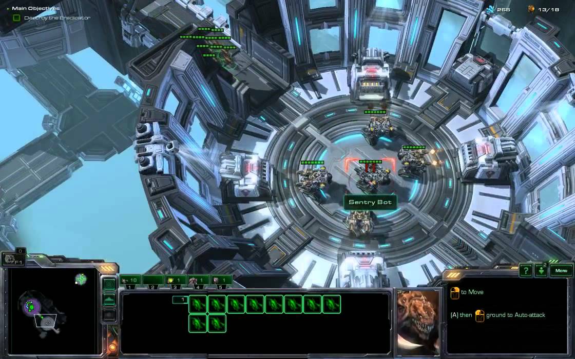 Starcraft 2:Heart of the Swarm Walkthrough - Mission 1 - Lab Rat [No ...