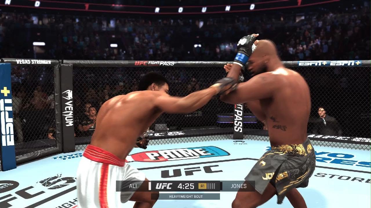 EA SPORTS UFC 5 Muhammad Ali Vs Jon Jones 🐐🐐💯 Somebody dropped 1st ...