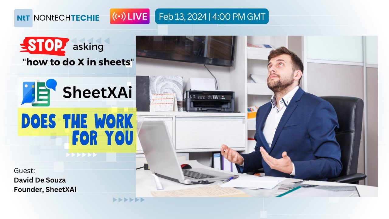 SheetxAI Takes Over Your Google Sheets Tasks: Say Goodbye to Manual Edits! - YouTube