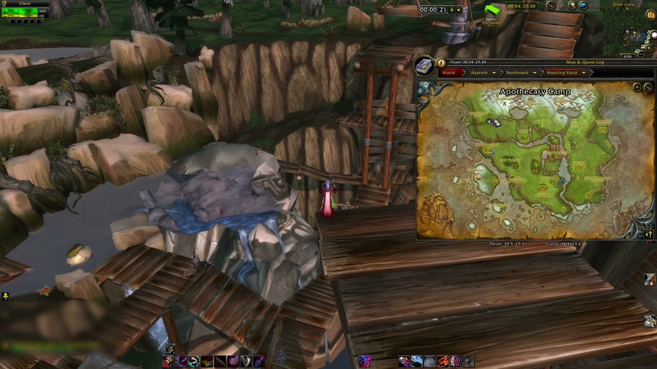 Steel Gate Location WoW WotLK Classic - YouTube