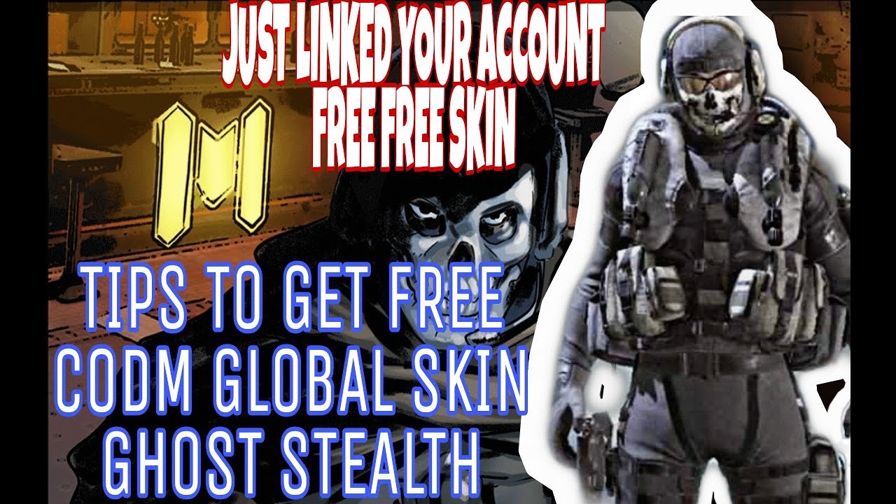 GET GHOST-STEALTH SKIN FOR FREE#CODM GLOBAL# CALL OF DUTY MOBILE#GLOBAL ...