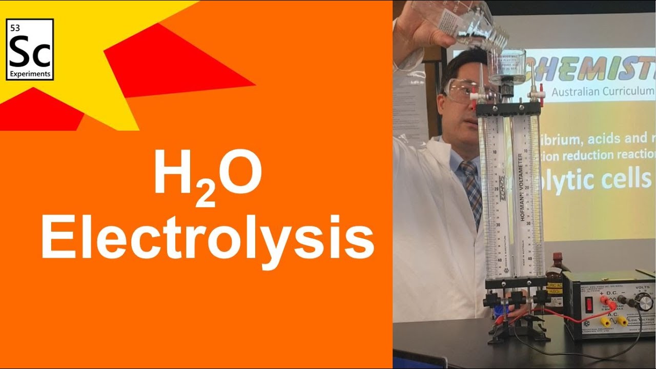 Water electrolysis | CHEMISTRY EXPERIMENTS | - YouTube