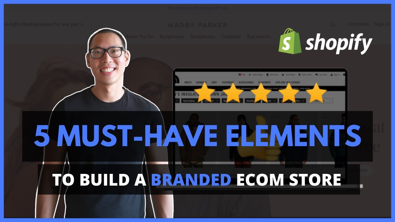 5 Must-Have Elements To Build A Branded Ecom Store - YouTube