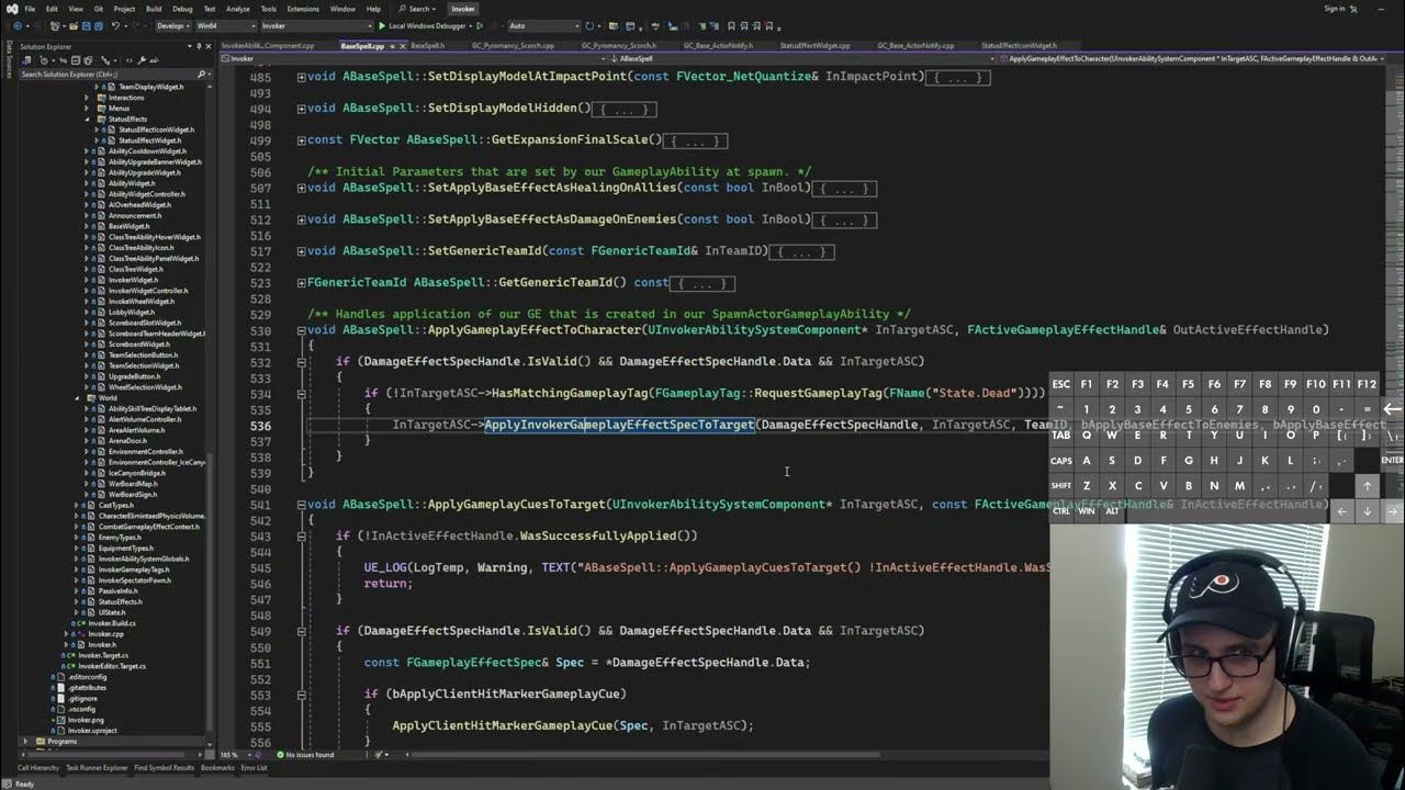 UE5.4 C++ Game Development Day 203. GAS GameplayCue, UI, and Status Effects - YouTube