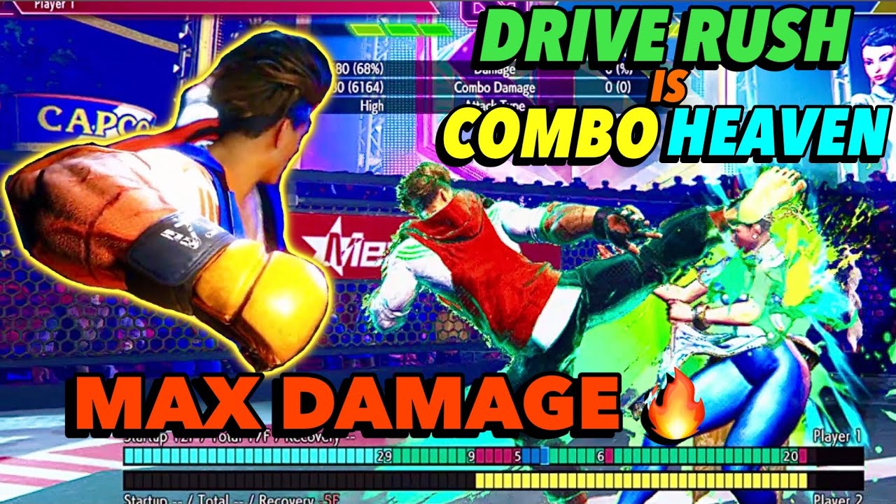 StreetFighter 6 ~ EPIC Luke SF6 COMBO'S & SETUPS 🔥 [ DRIVE RUSH = MAX ...