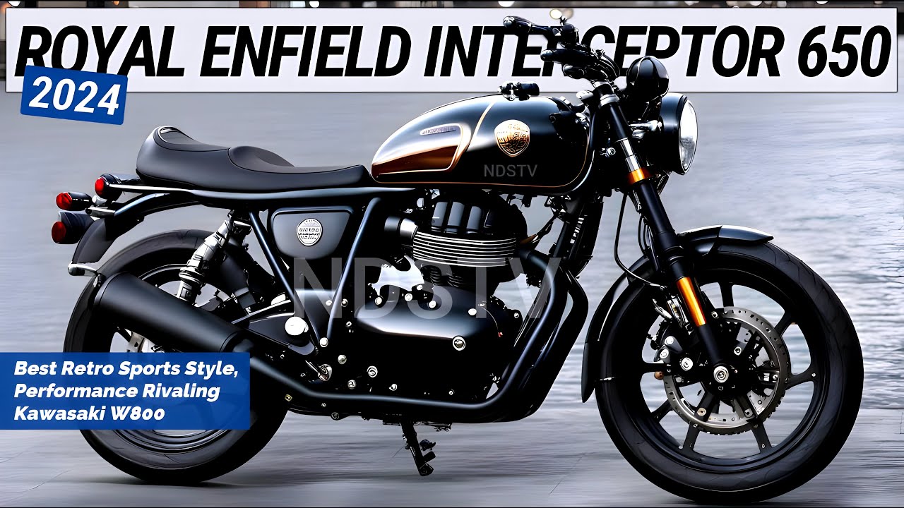 2024 ROYAL ENFIELD INTERCEPTOR 650 : Best Retro Sports Style ...
