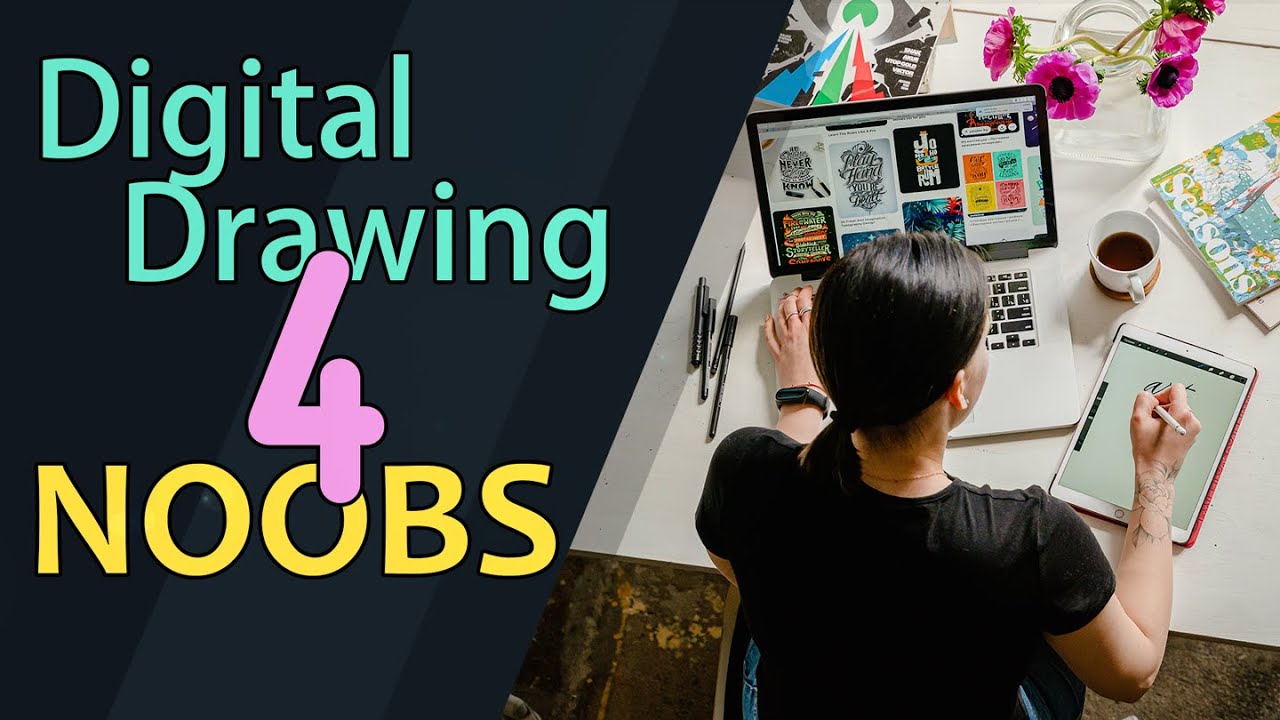 Digital Drawing for Complete Noobs - Part 1 - Basic Drawing Programmes ...