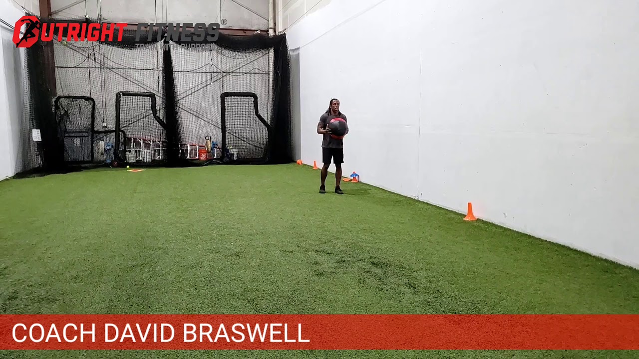 Med Ball Forward Throw to Sprint - YouTube