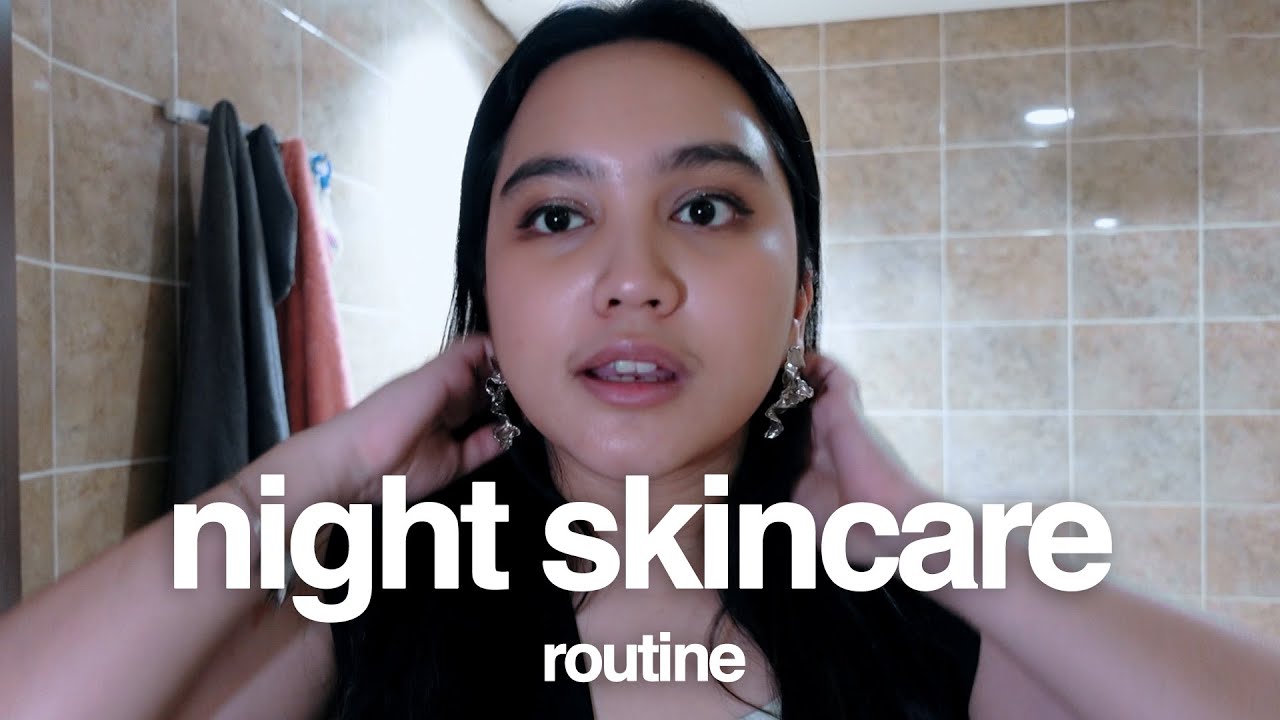 Night Skincare Routine 🌝 - YouTube