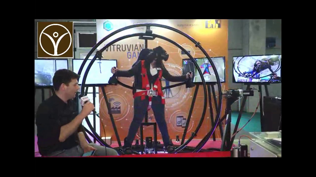 Vitruvian Game Virtual Reality at SPS Parma 2018 - Industry 4.0 ...