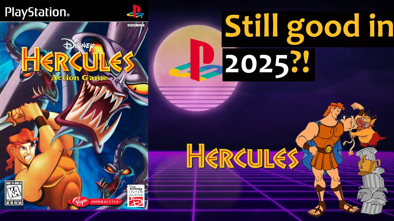 Disney's Hercules PSX || first 15min of gameplay - YouTube