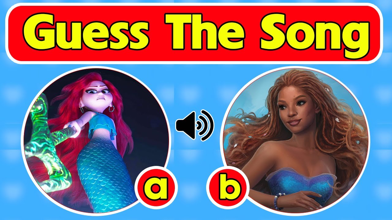Guess The SONG?| Disney princess:The Little Mermaid,Ruby gillman teenage kraken|Great Quiz - YouTube