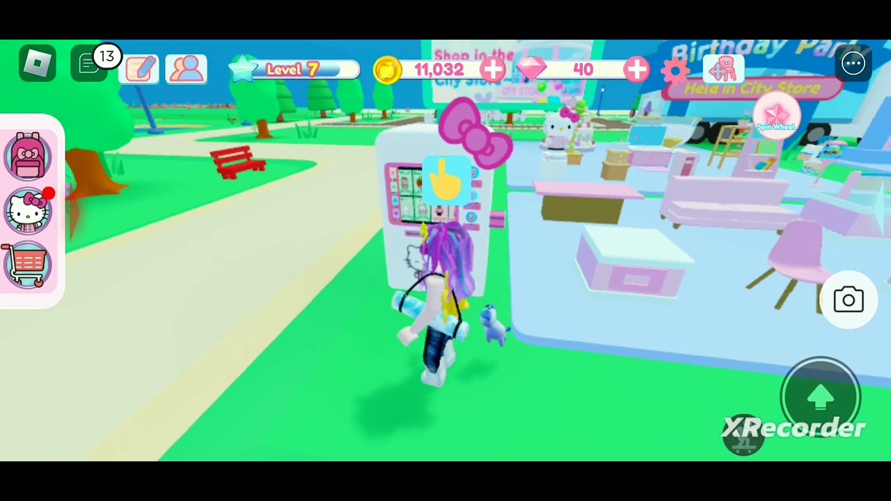 main hello kitty cafe di rovlox #(feat bak story) - YouTube