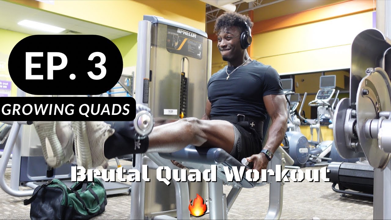 QUAD FOCUSED LEG DAY | The Rebuild EP. 3 - YouTube