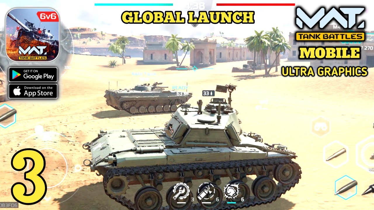 MWT: Tank Battles - GLOBAL LAUNCH - Mobile Gameplay (Android,IOS) Part ...