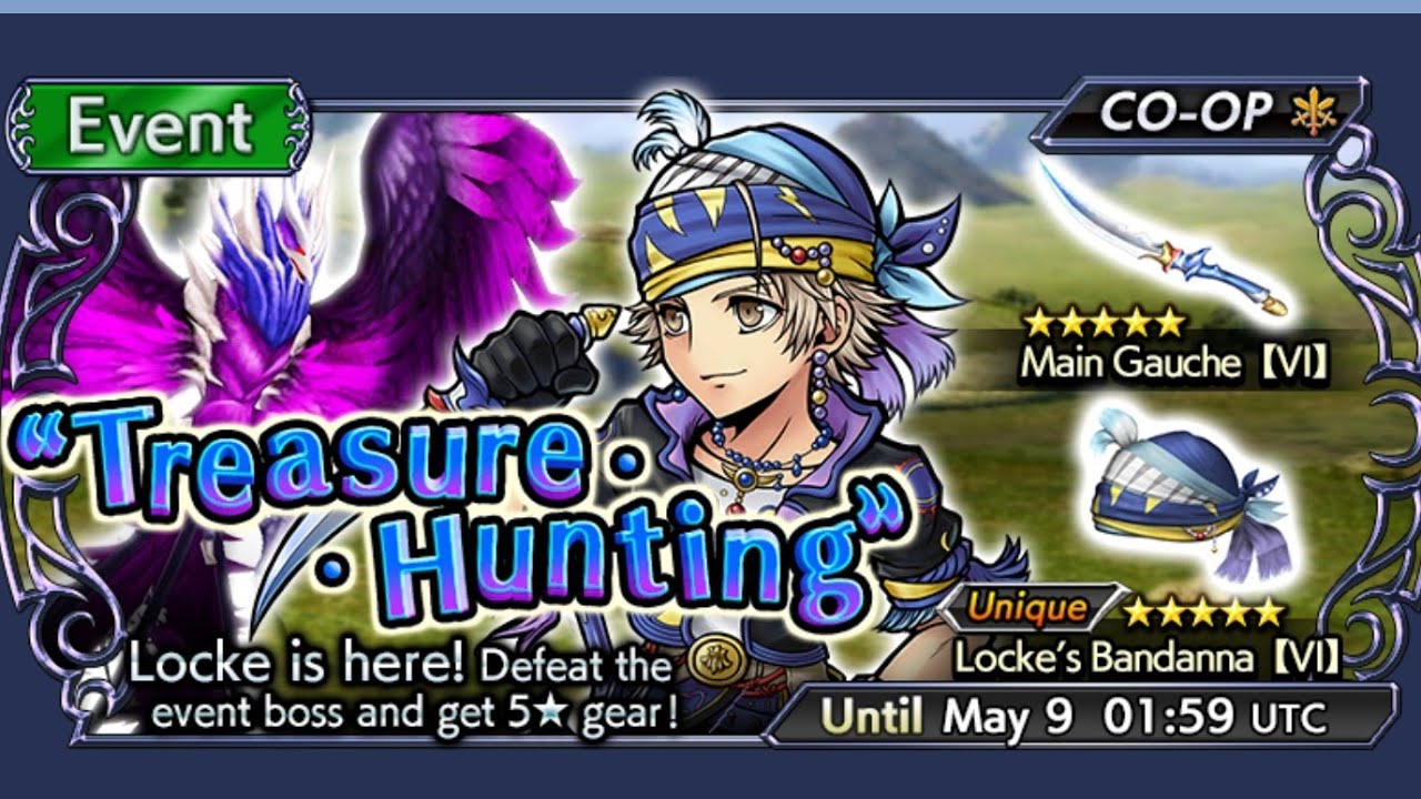 DFFOO Treasure Hunting (Locke Event) 130k - YouTube