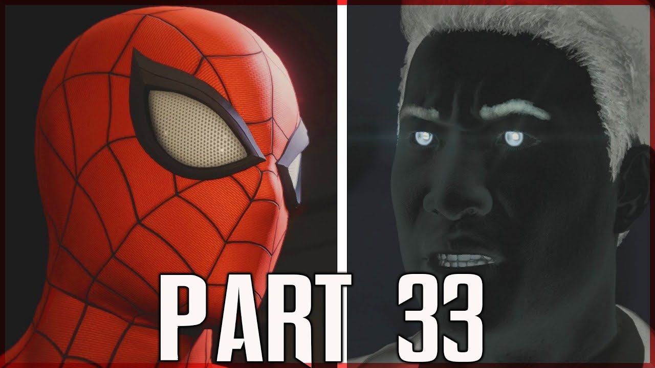 SPIDERMAN PS4 GAMEPLAY WALKTHROUGH PART 33 FIGHTING MISTER NEGATIVE ...