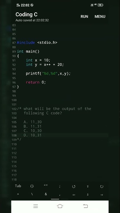 Mcq Of C Programming Codingjavapythoncsshtmlclanguageshortsyoutubeshorts Youtube