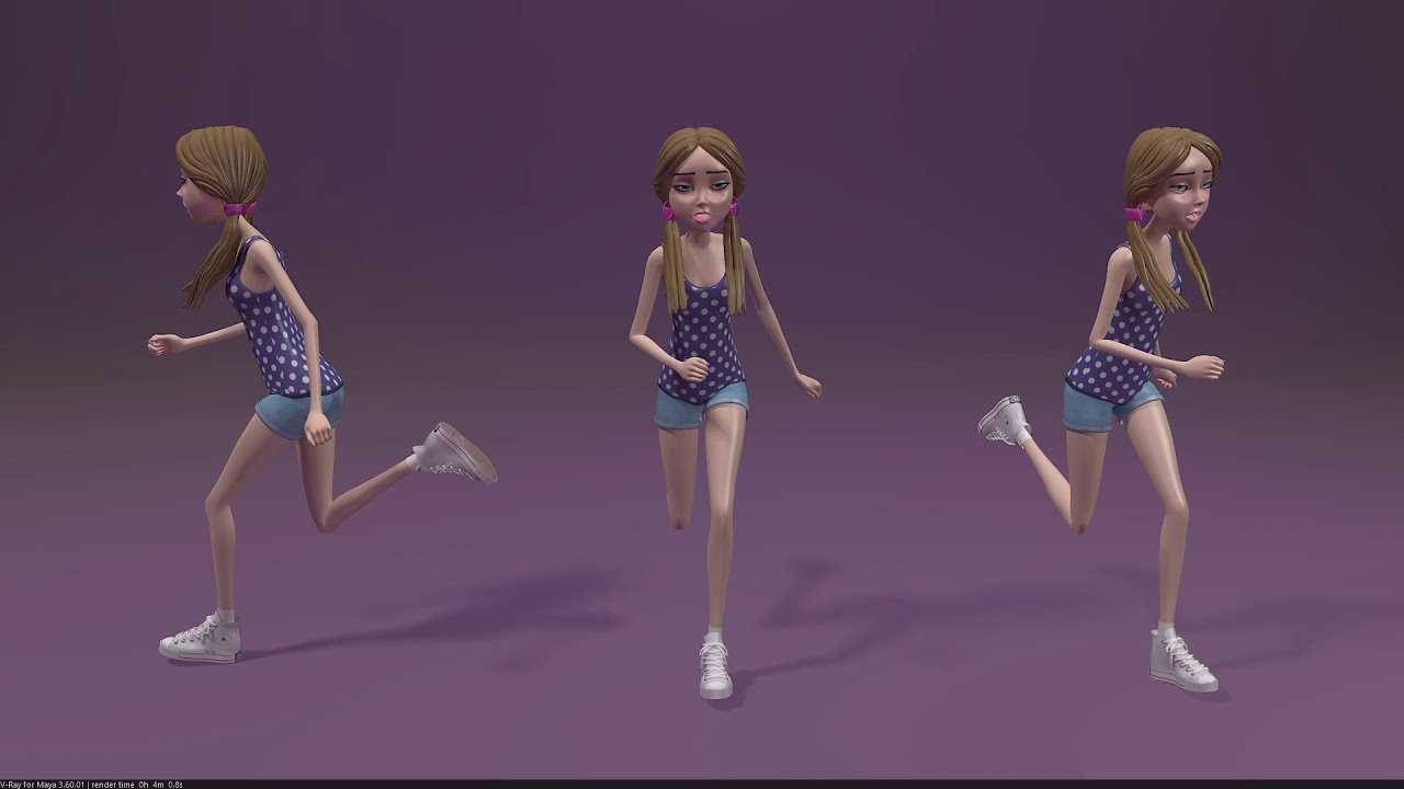 Girl Run Cycle (Jan. 18) - YouTube