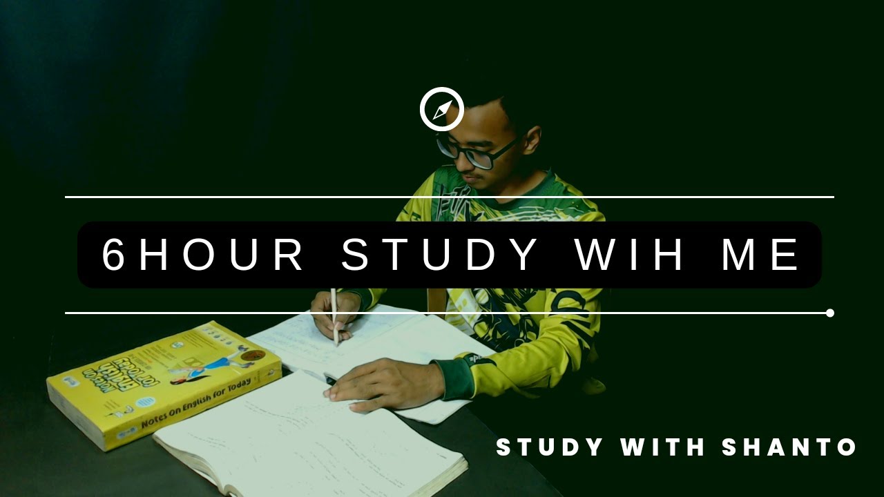 LIVE 6 Hour study with me no break | Relaxing background music | Study ...