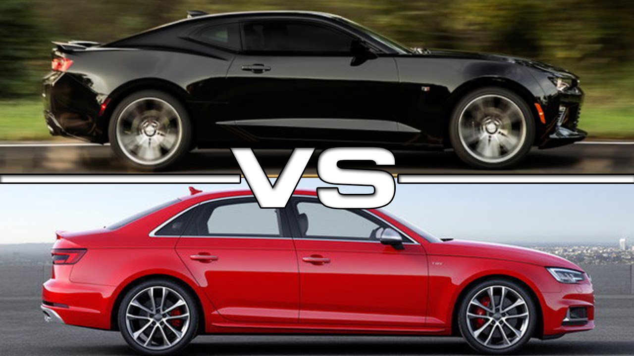 Chevrolet Camaro SS vs Audi S4 - YouTube