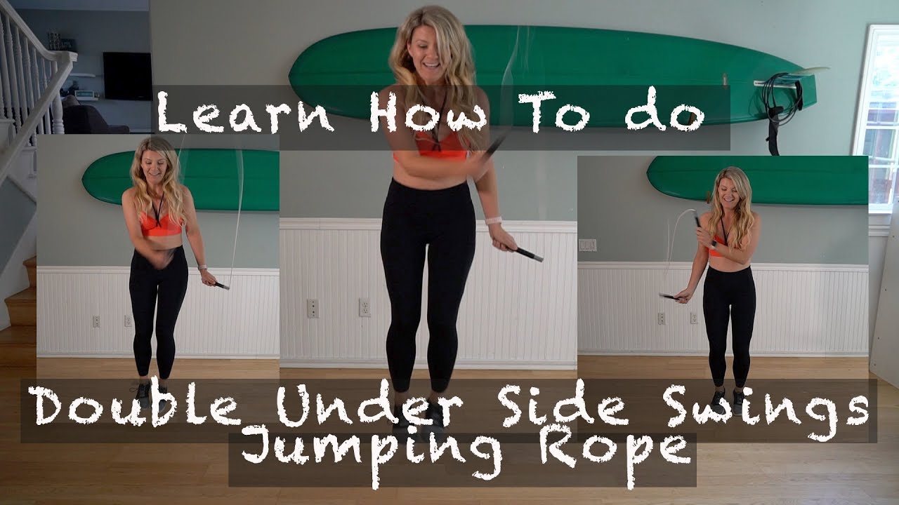 Learn how to do Double Under Side Swings Jumping Rope Tutorial - YouTube
