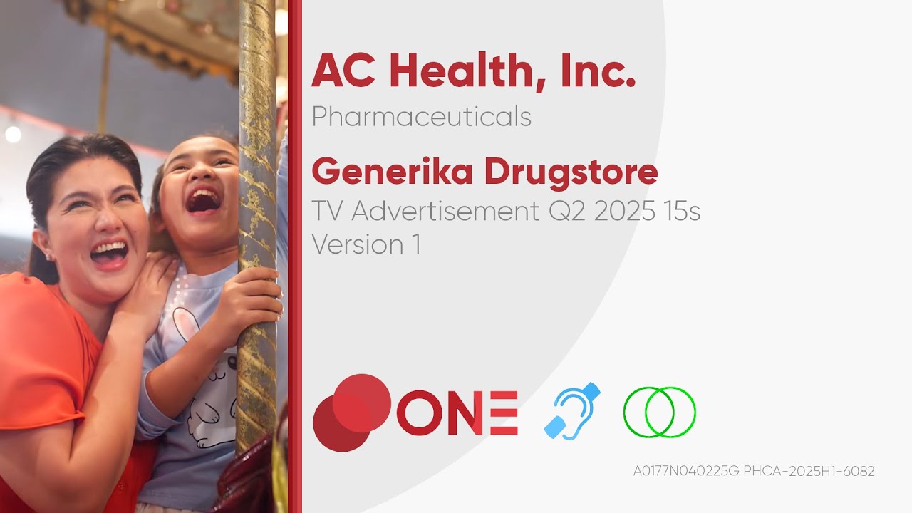 Generika Drugstore TV Ad 2025 15s with Dimples Romana (Philippines ...